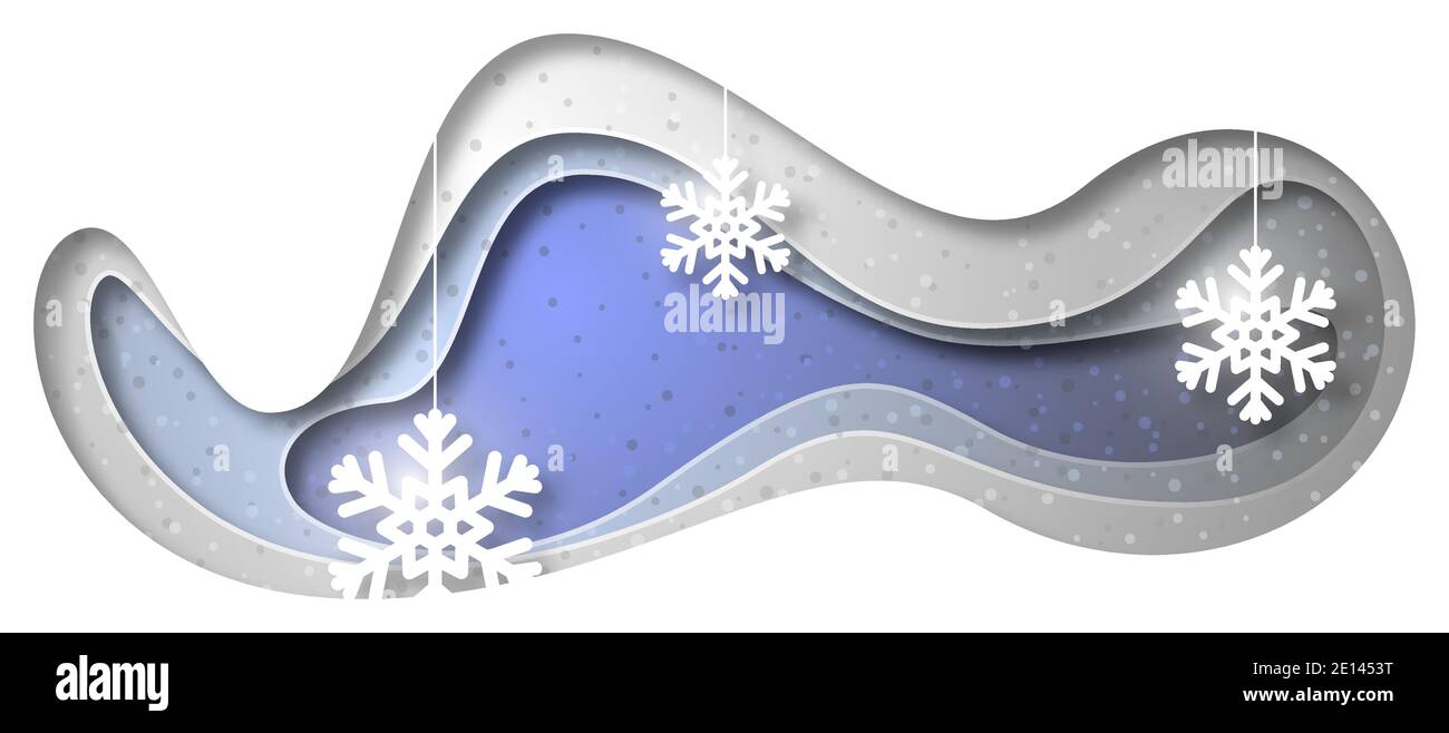 Origami paper art snowflake Stock Vector Images - Alamy