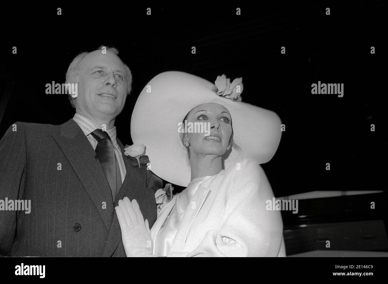 Marti Caine, comedienne and singer, marries Kenneth Ives, a actor and ...