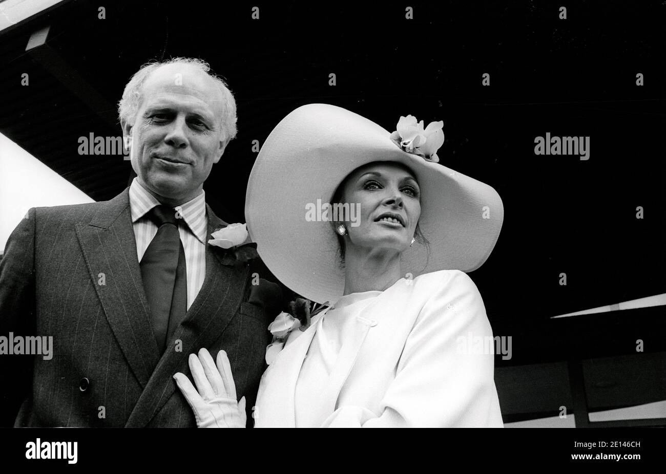 Marti Caine, comedienne and singer, marries Kenneth Ives, a actor and ...