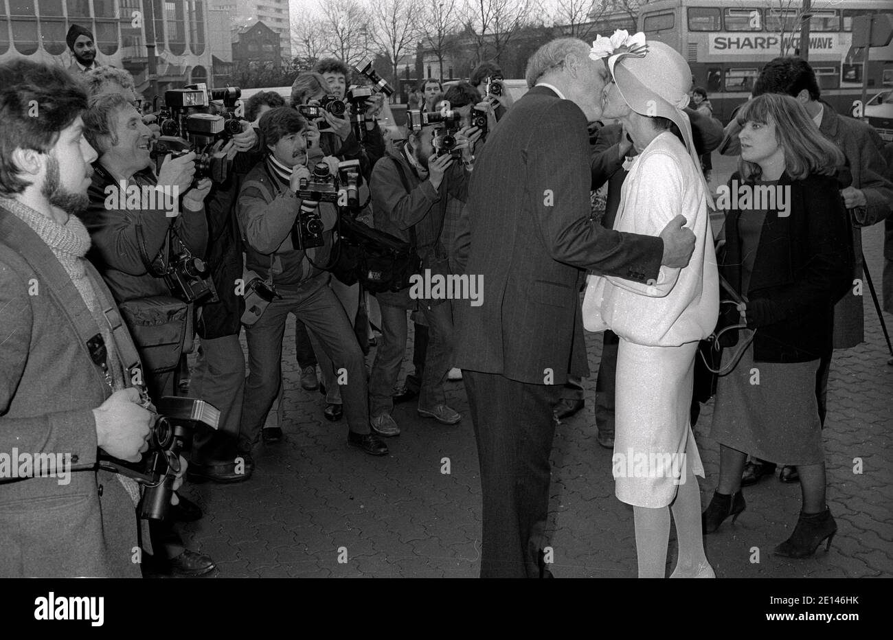 Marti Caine, comedienne and singer, marries Kenneth Ives, a actor and ...