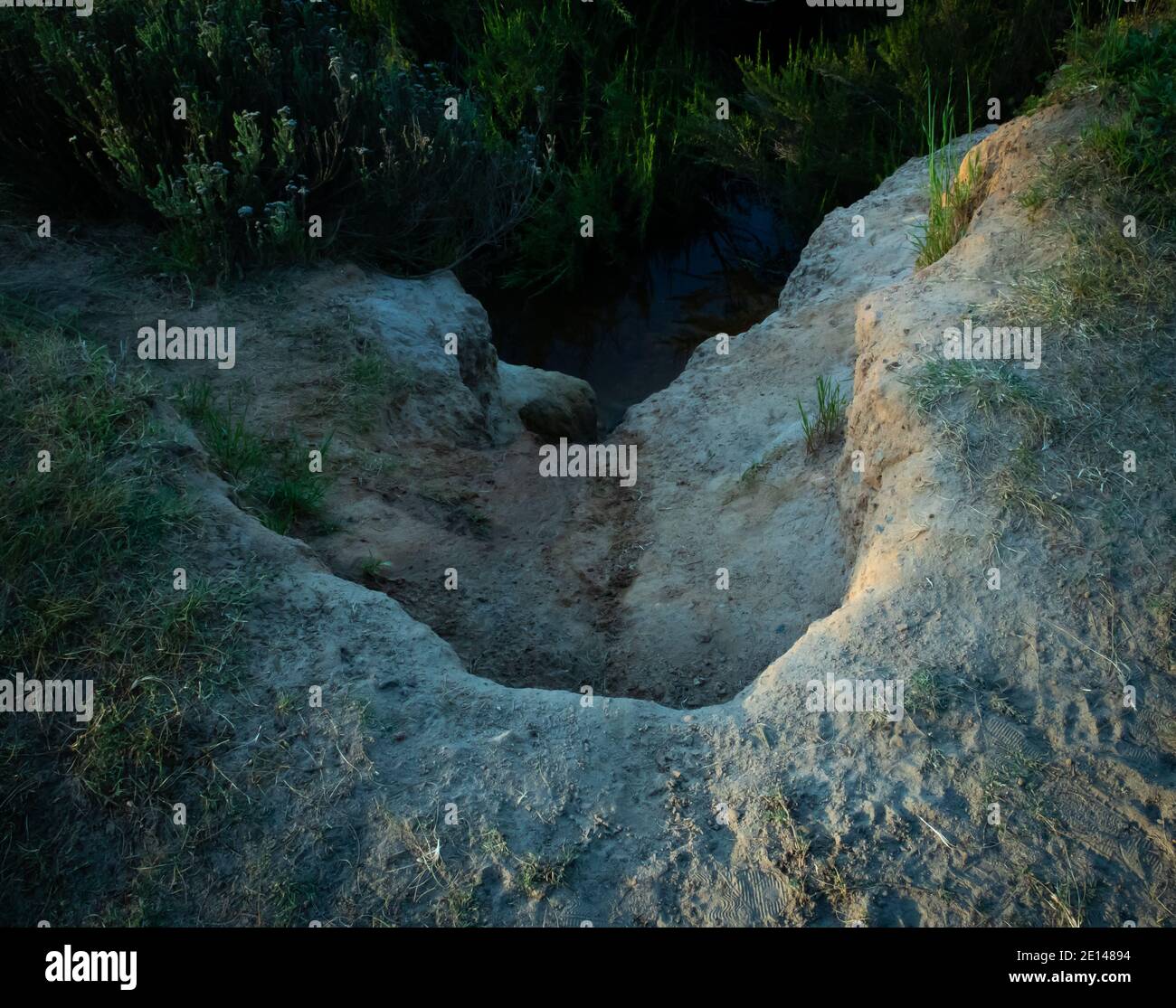 Inward slope hi-res stock photography and images - Alamy