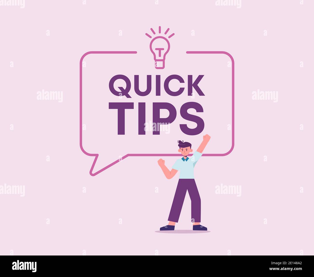 Quick tips. Clever suggestions and advice with helpful hints incentive ...