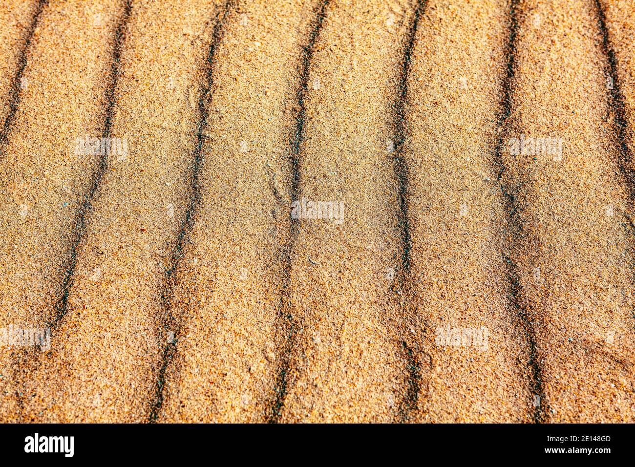 Waves on the sand . Sandy background . Sahara desert surface Stock ...