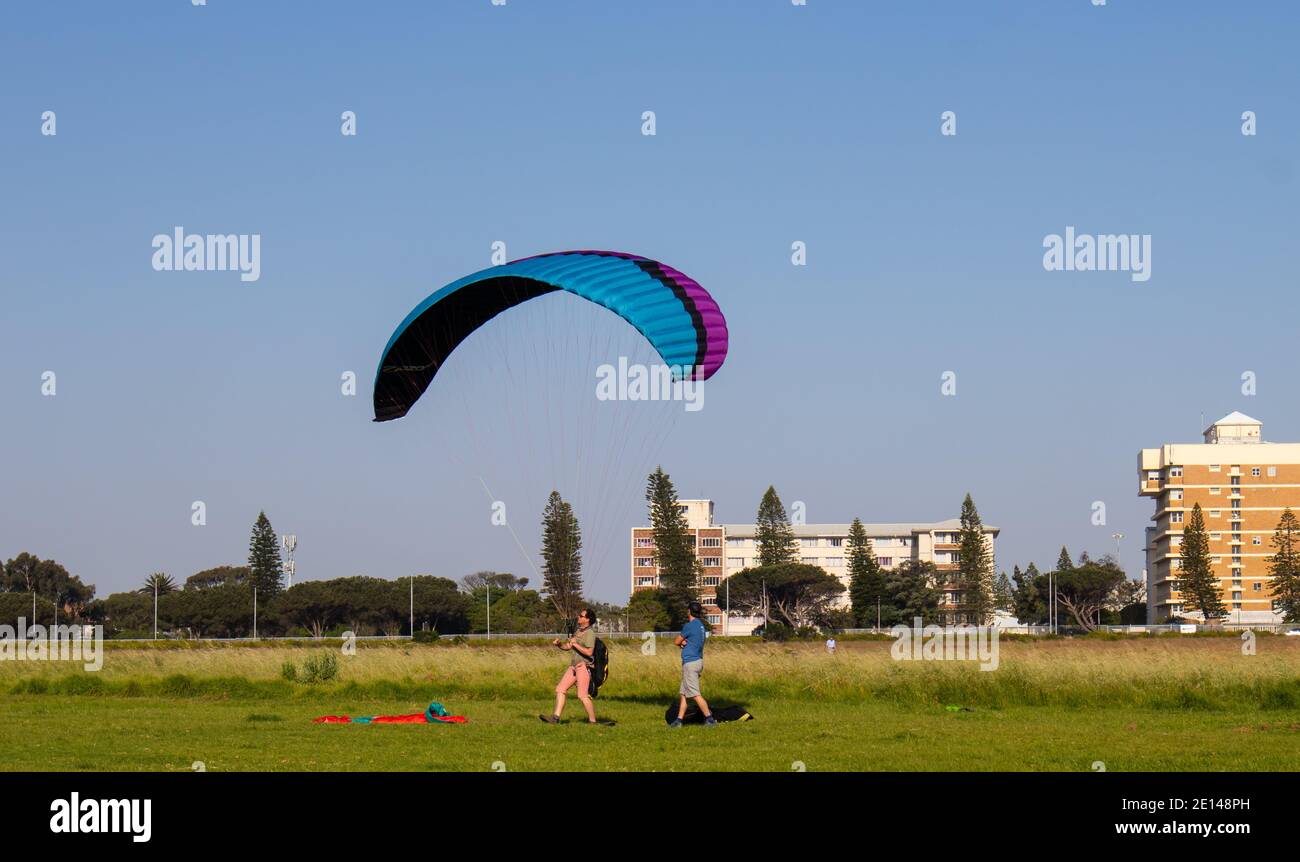 Rondebosch Common- Cape Town, South Africa - 23/10/2020 Two male ...