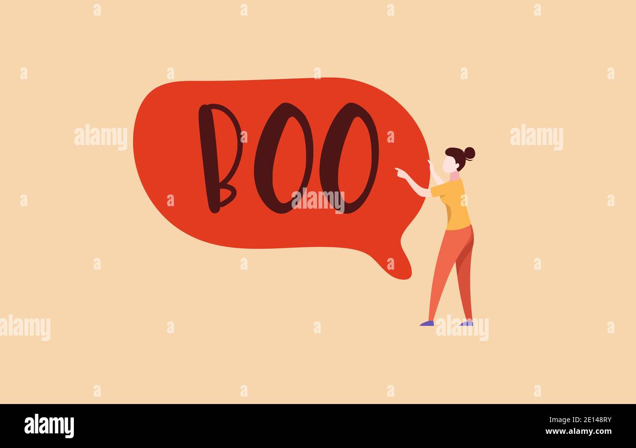 Cartoon red scare Stock Vector Images - Alamy