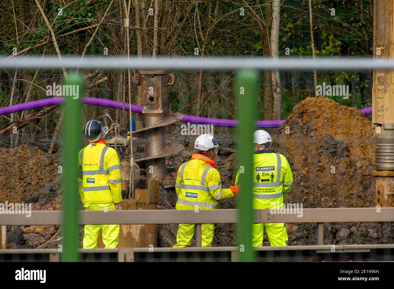 Langley, Slough, Berkshire, UK. 9th November, 2020. The M4 Smart ...