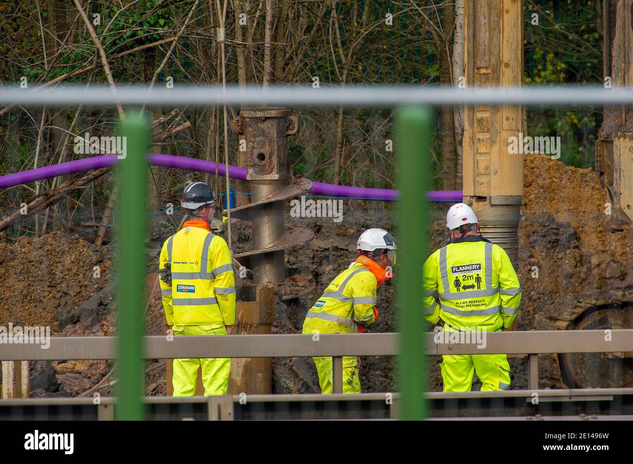 Langley, Slough, Berkshire, UK. 9th November, 2020. The M4 Smart ...