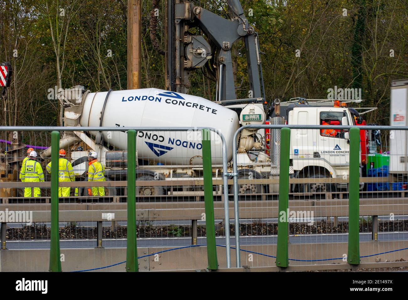 Langley, Slough, Berkshire, UK. 9th November, 2020. The M4 Smart ...