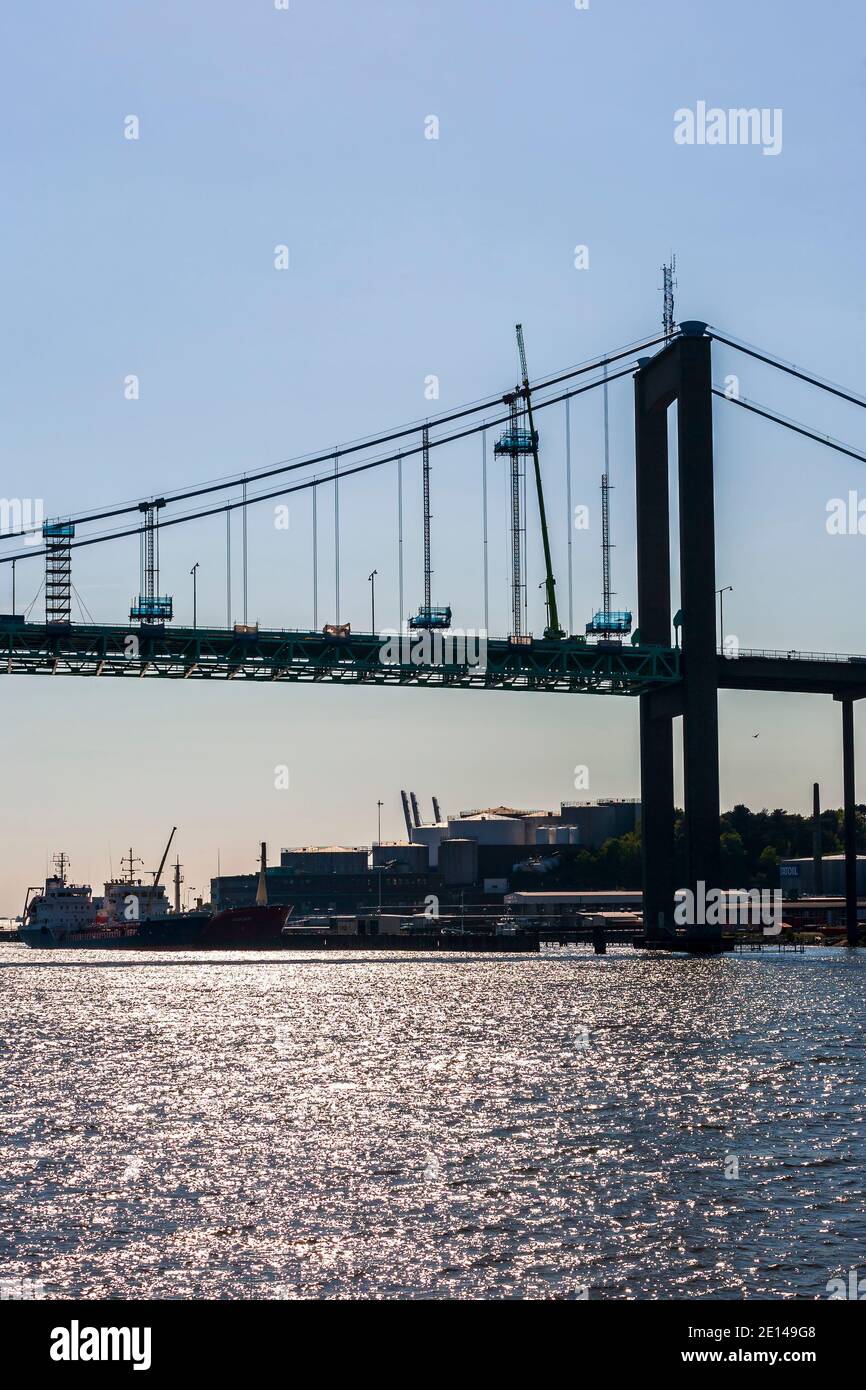 Gothenburg city alvsborg bridge hi-res stock photography and images - Alamy