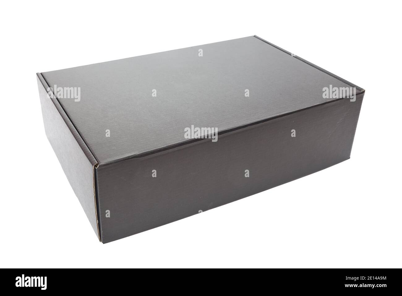 Unopened black cardboard box hi-res stock photography and images - Alamy
