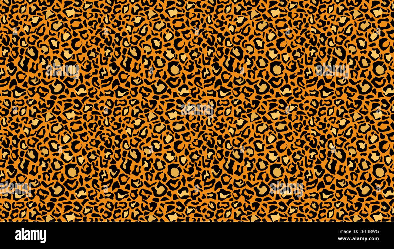 Leopard leather tracery background. Yellow panther spots with black ...