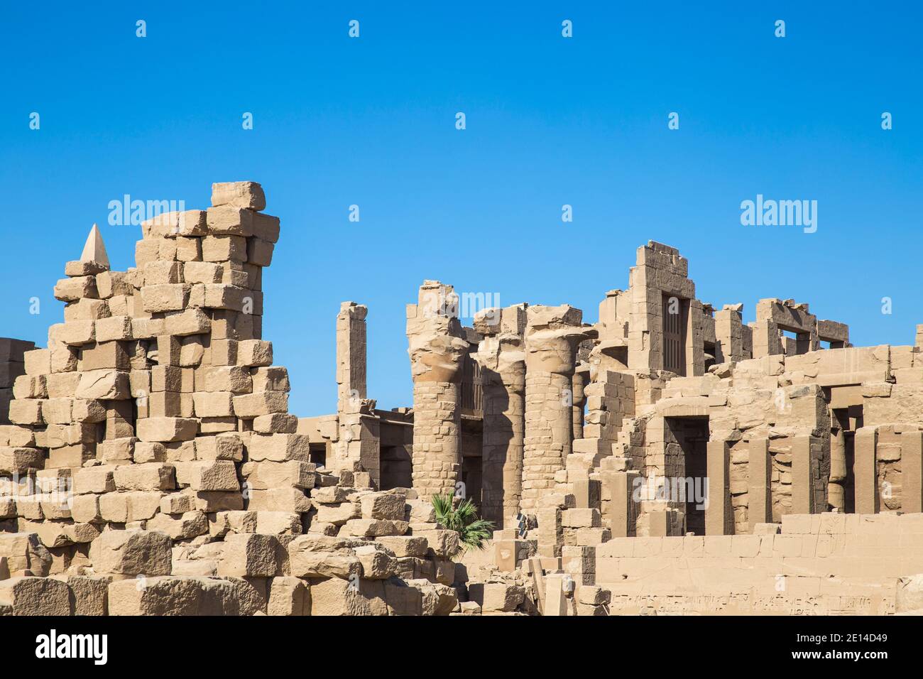 Egypt, Luxor, Karnak Temple Stock Photo - Alamy