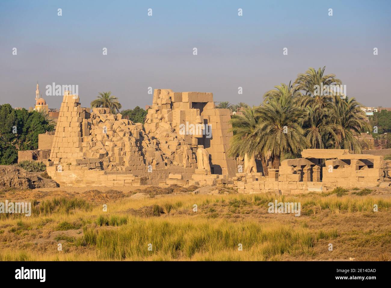 Egypt, Luxor, Karnak Temple Stock Photo - Alamy