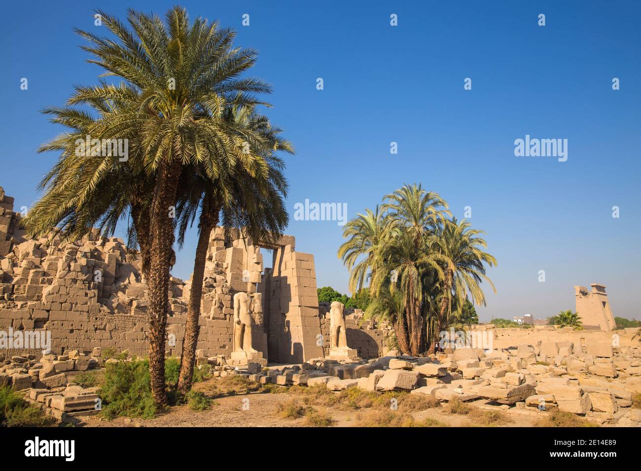 Egypt, Luxor, Karnak Temple Stock Photo - Alamy