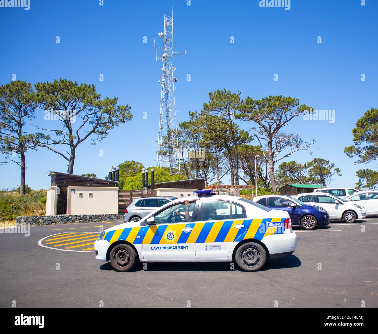South africa police car hi-res stock photography and images - Alamy