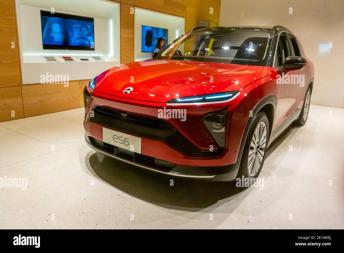 Nio electric car hi-res stock photography and images - Alamy
