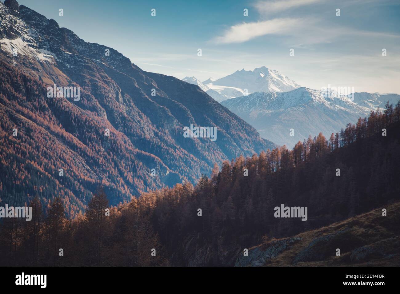 swiss mountain view Stock Photo - Alamy