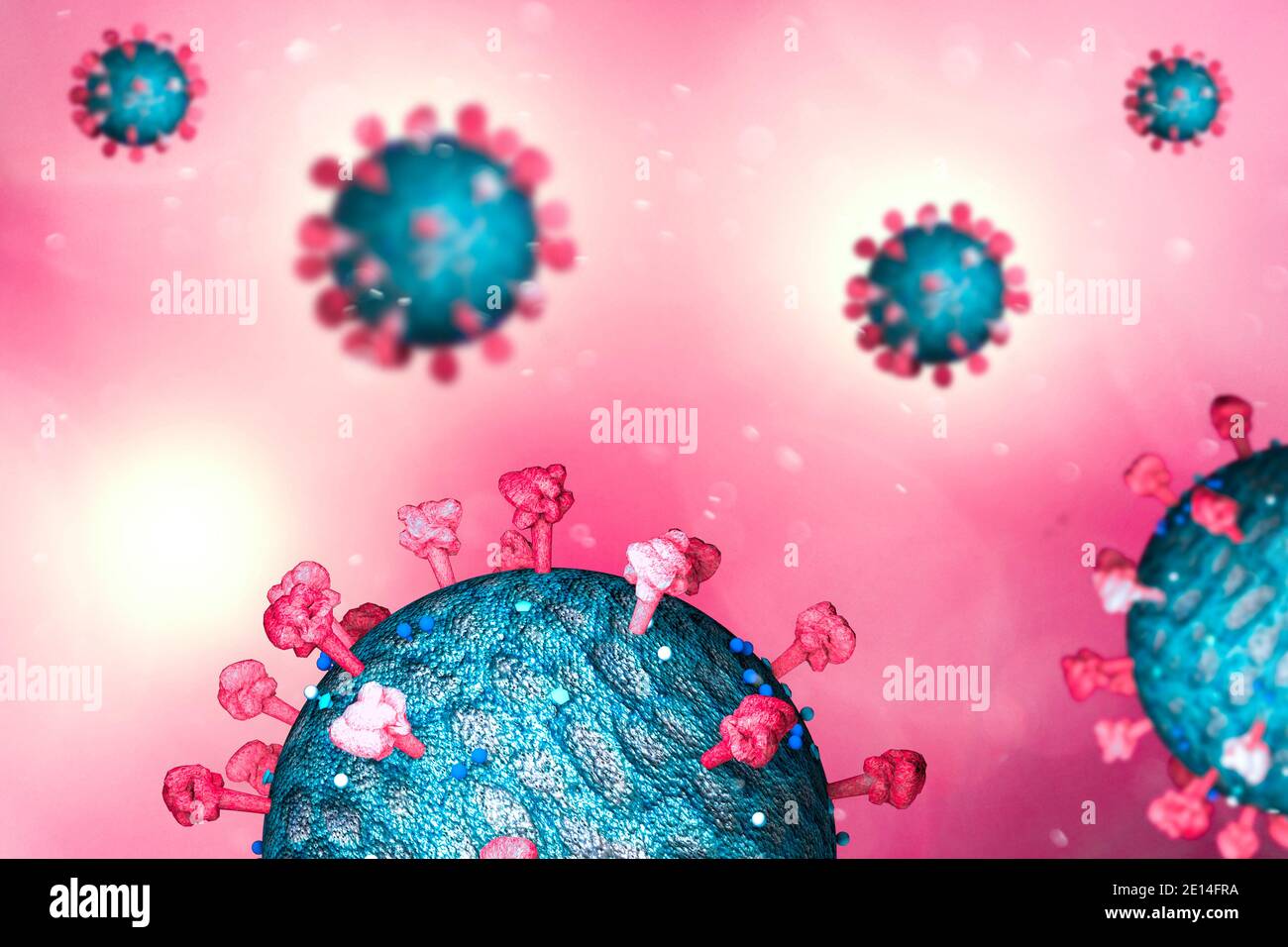Coronavirus. Microscopic view of covid-19. How SARS-Cov-2 is made ...