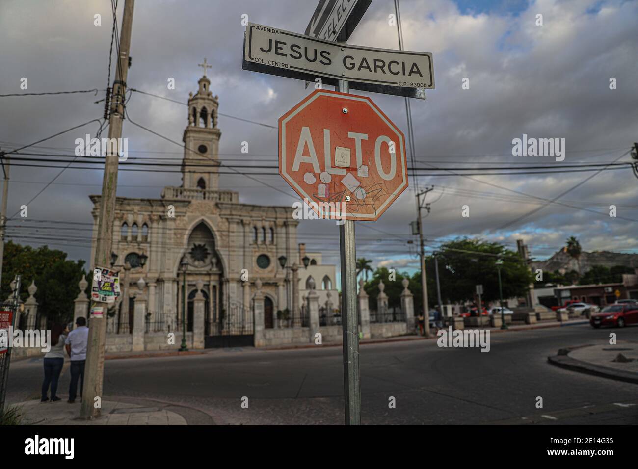 HERMOSILLO, MEXICO DECEMBER: December 2020: Temple of Nuestra Señora ...