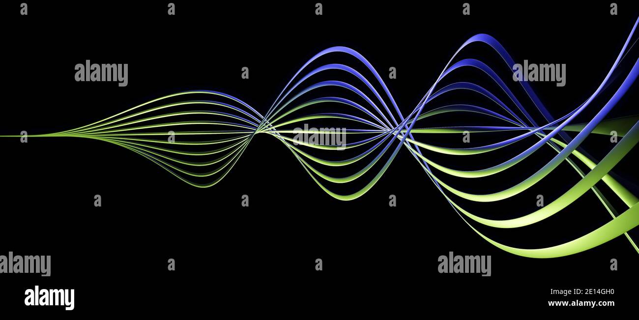 Overlapping wavy lines hi-res stock photography and images - Alamy