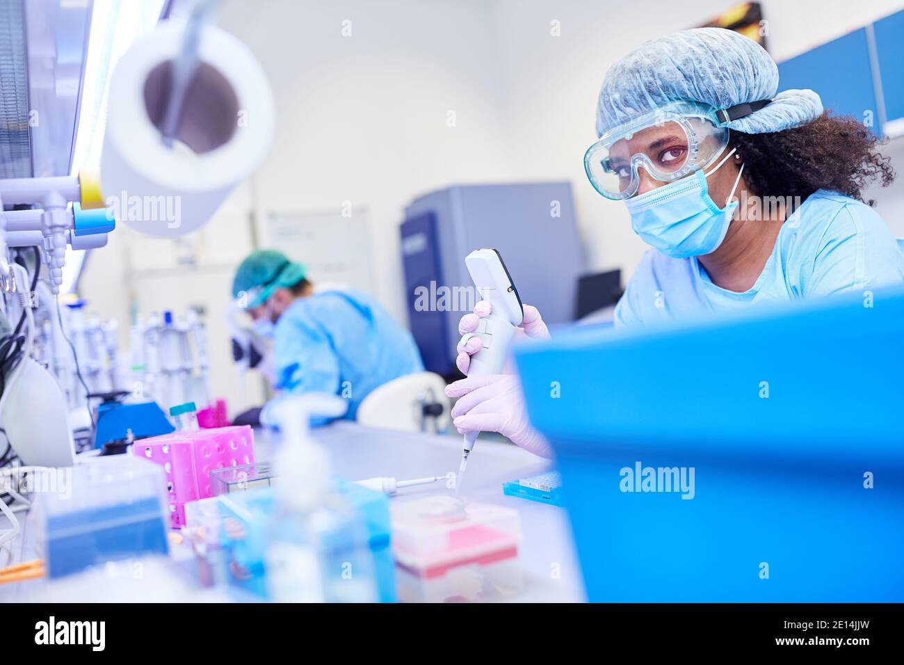 Production laboratory hi-res stock photography and images - Alamy