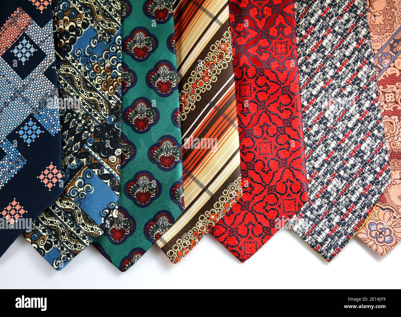 Colourful ties hi-res stock photography and images - Alamy