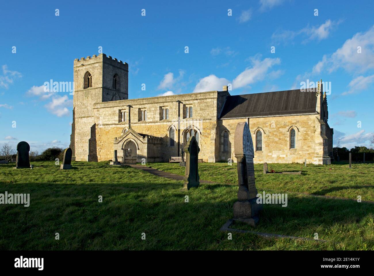 St Edmund's Church in the village of Kellington, East Yorkshire ...
