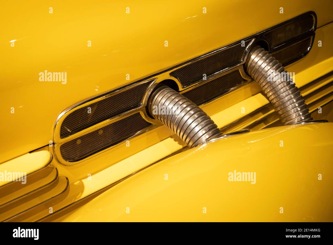 Nelson Classic Car Museum, South Island, New Zealand. A collection of ...