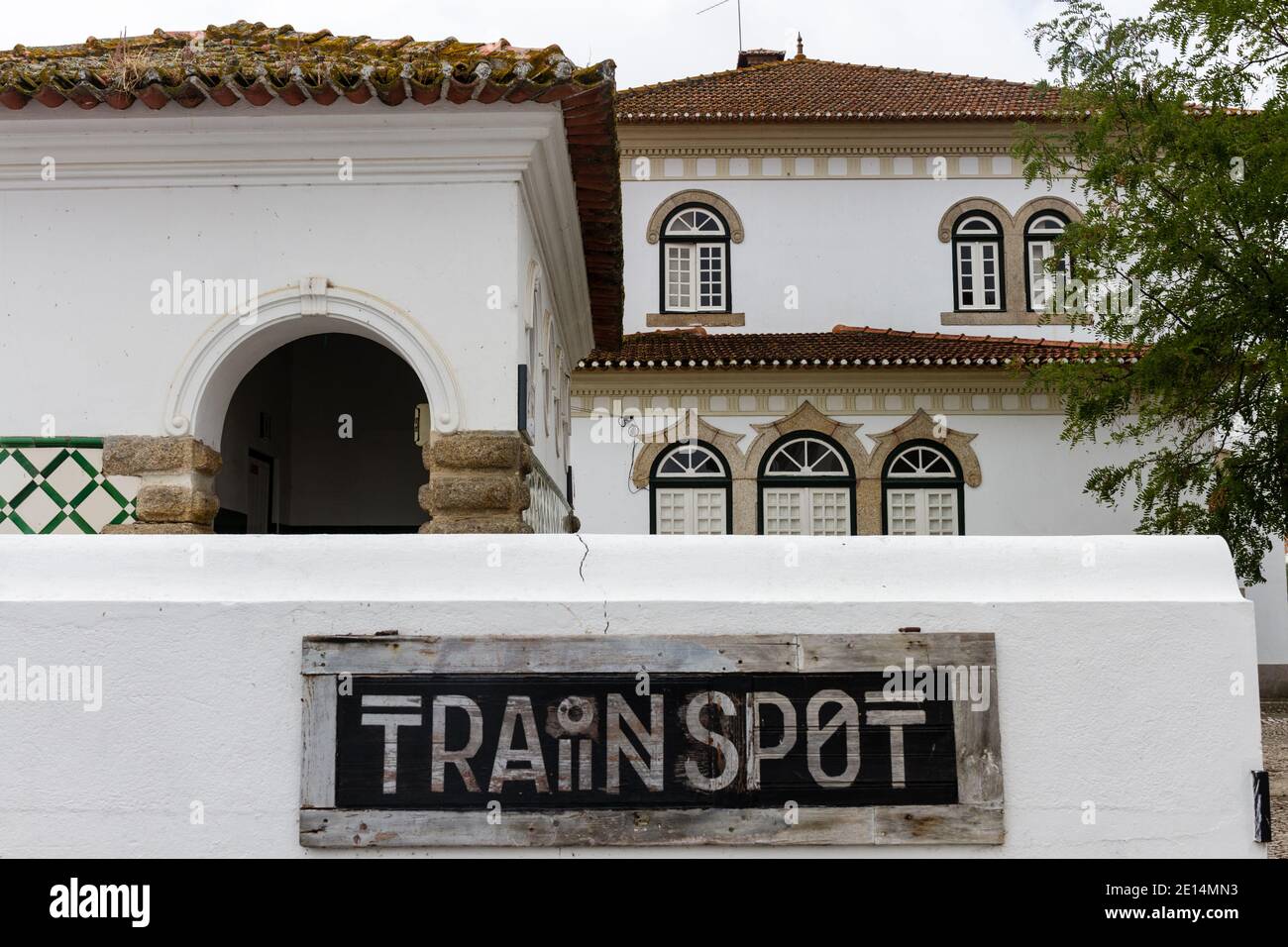 Beira old train station hi-res stock photography and images - Alamy
