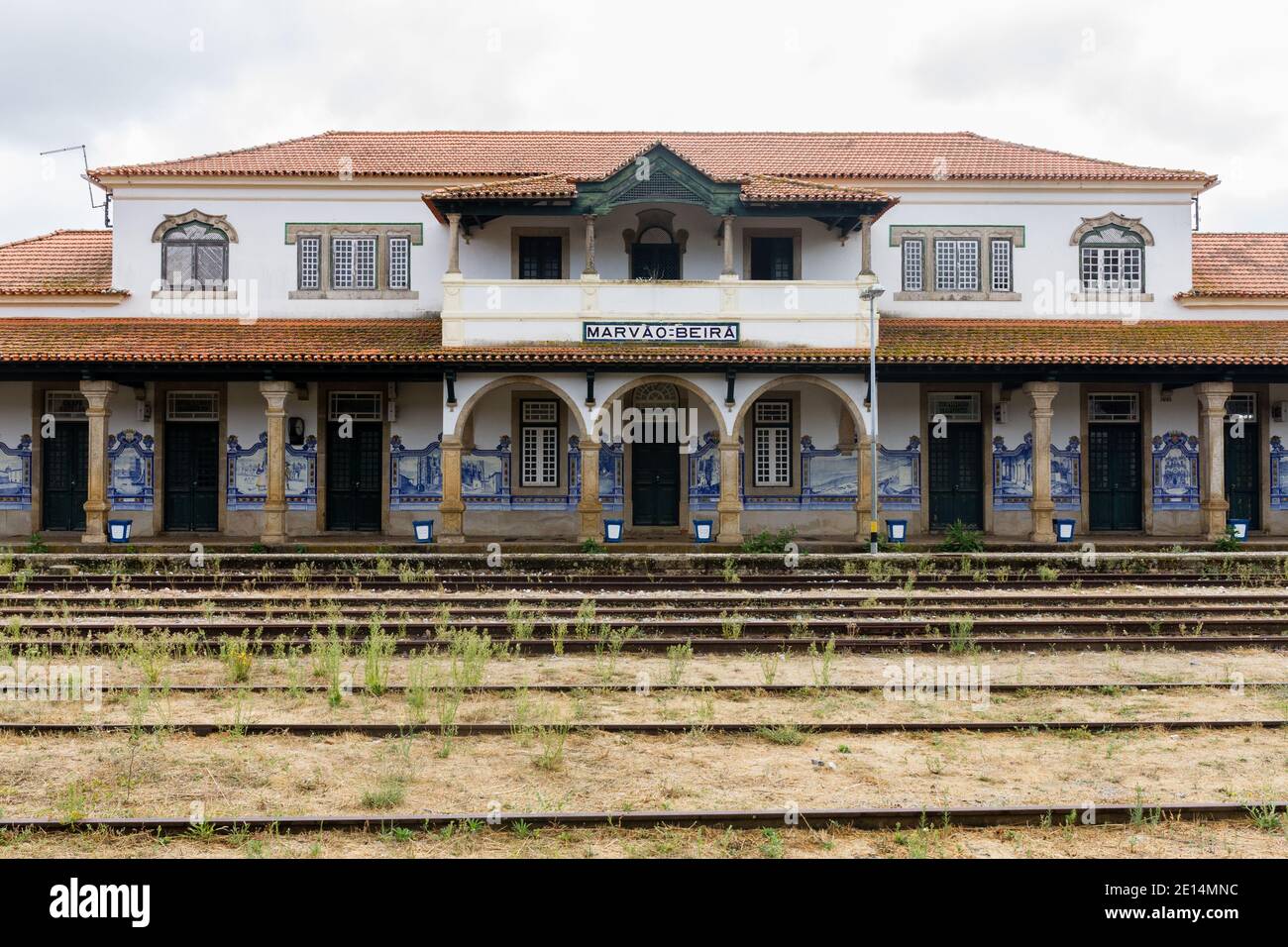 Beira old train station hi-res stock photography and images - Alamy