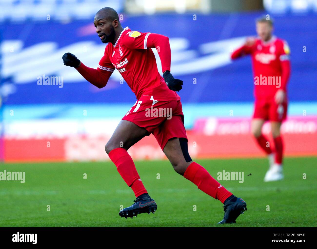 Nottingham Forest's Samba Sow during the Sky Bet Championship match at ...