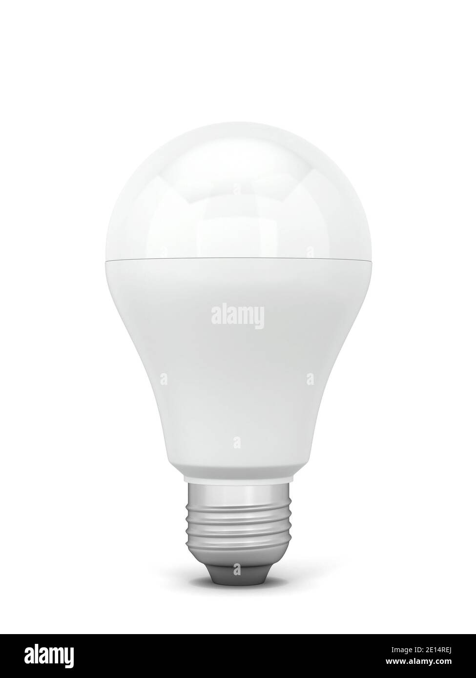 Led light bulb. 3d illustration isolated on white background Stock ...