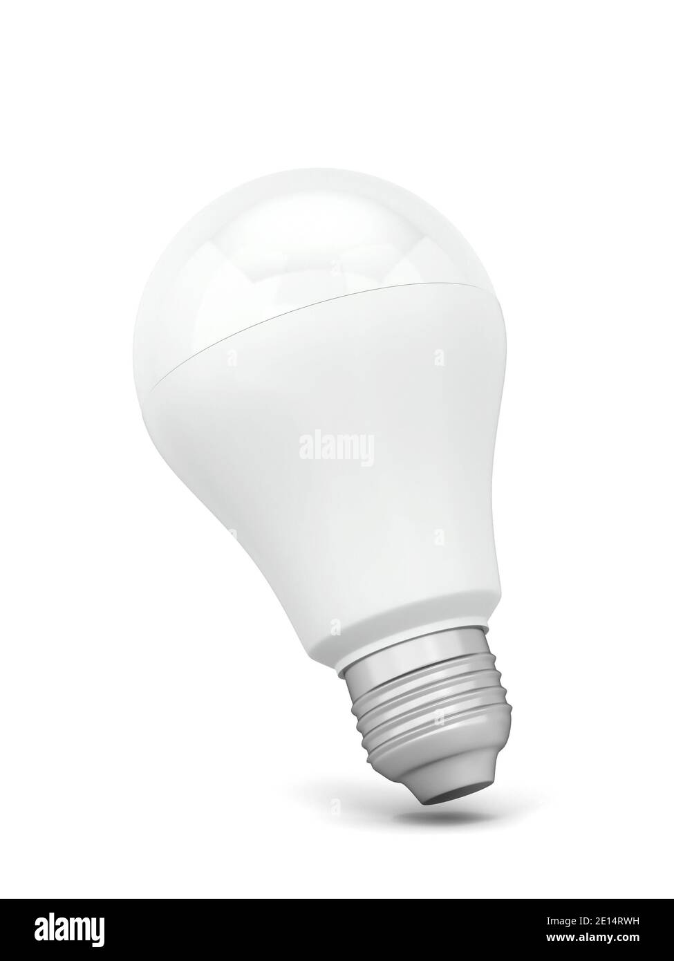 Led light bulb. 3d illustration isolated on white background Stock ...