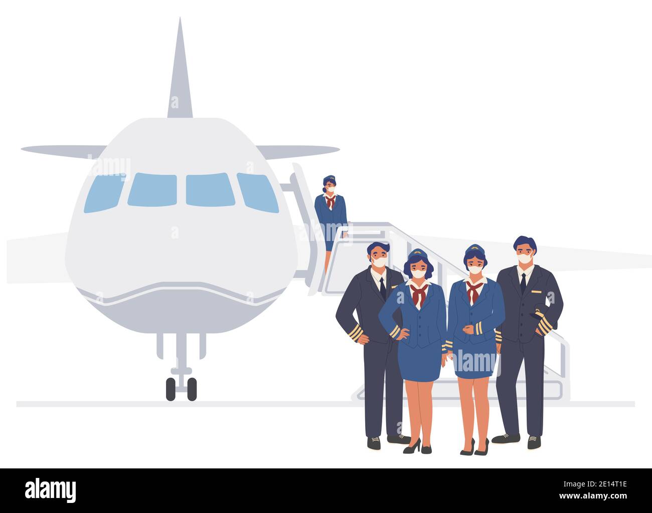 Top 142+ Cabin crew cartoon images - Tariquerahman.net