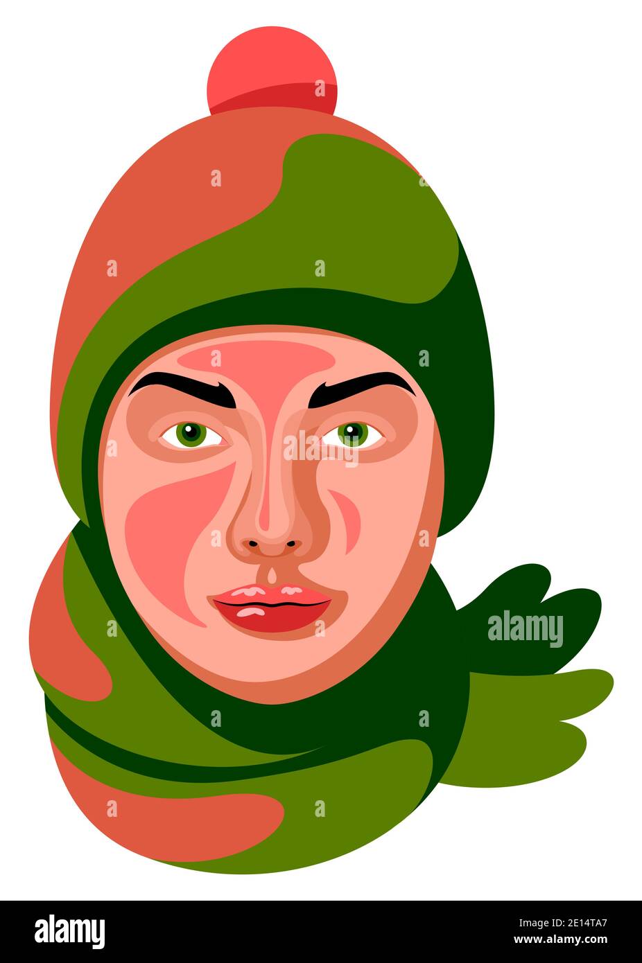Vector Man In Graphic Style Stock Vector Image And Art Alamy