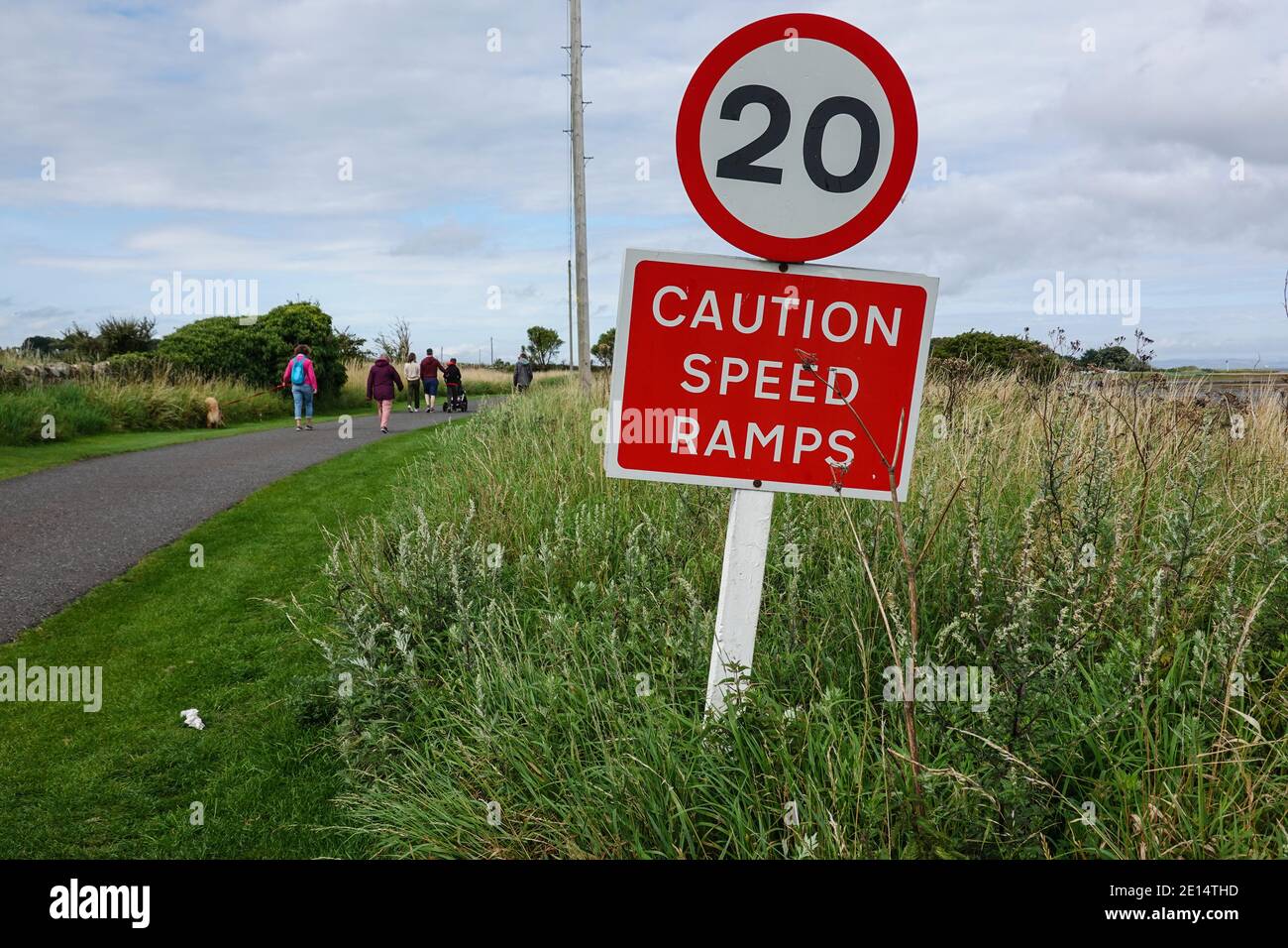 Caution speed ramps hi-res stock photography and images - Alamy