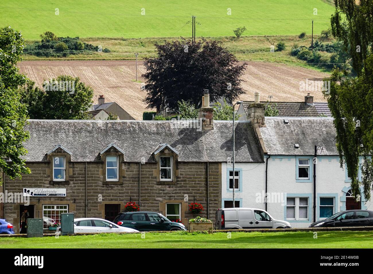 Denholm village hi-res stock photography and images - Alamy