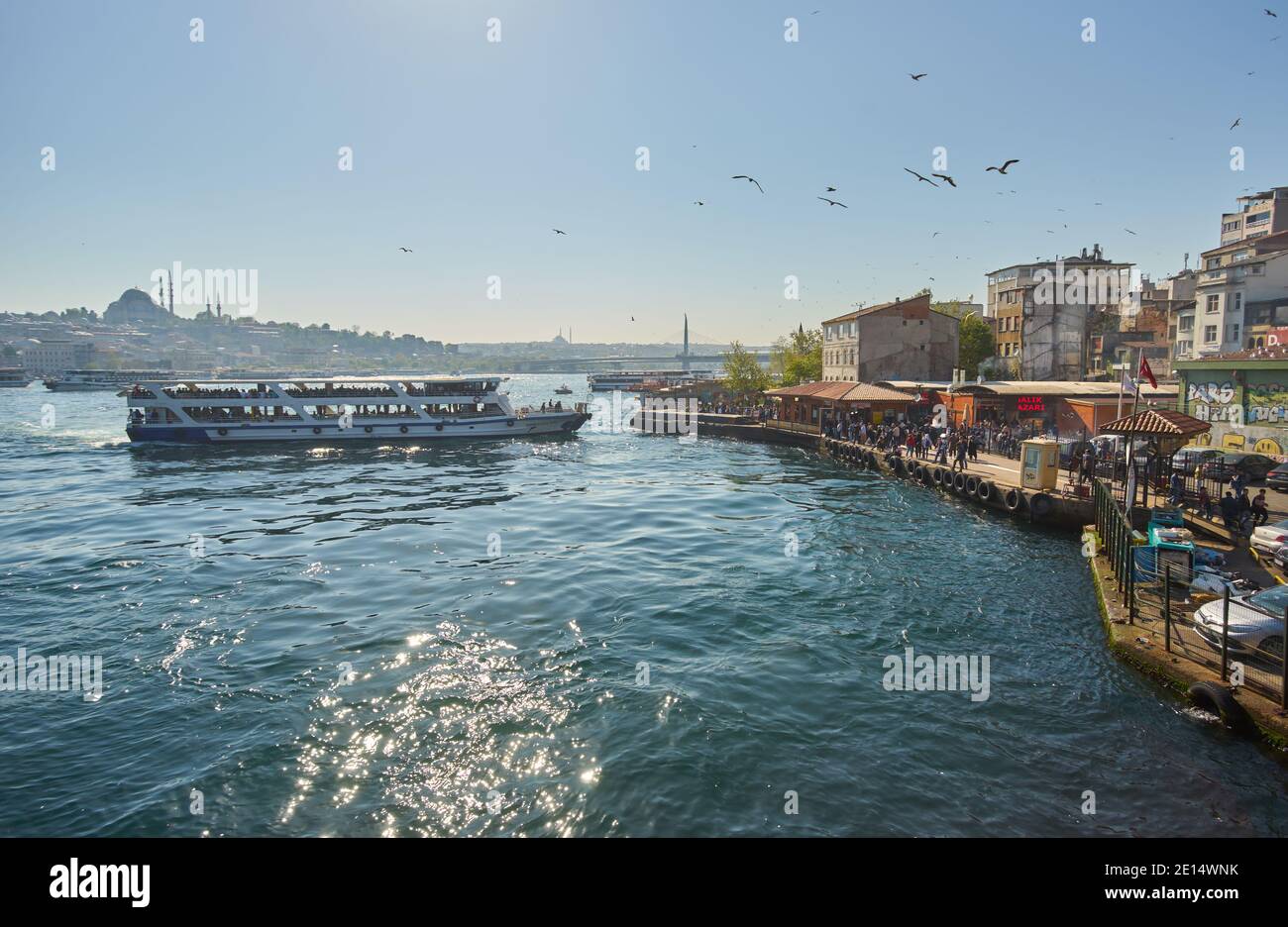 Historic karakoy pier hi-res stock photography and images - Alamy
