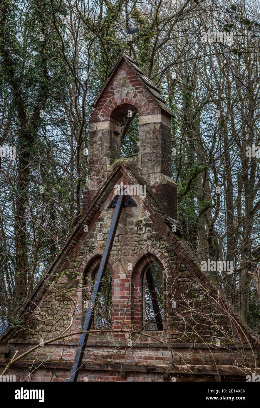Bedham Mission Church of St. Michael and All Angels, abandoned since ...