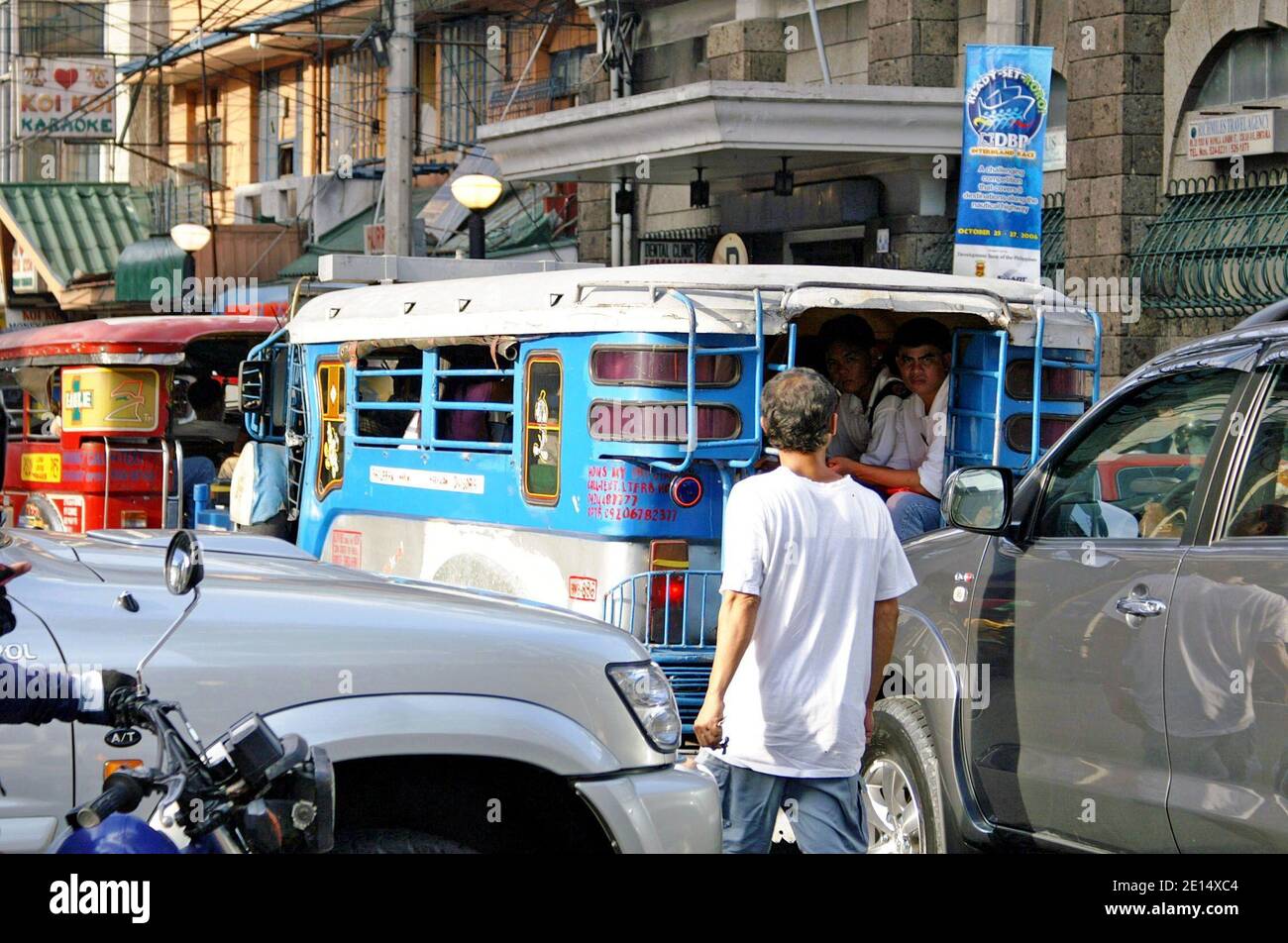 Jeepney contribute to traffic congestion and pollution in Manila ...