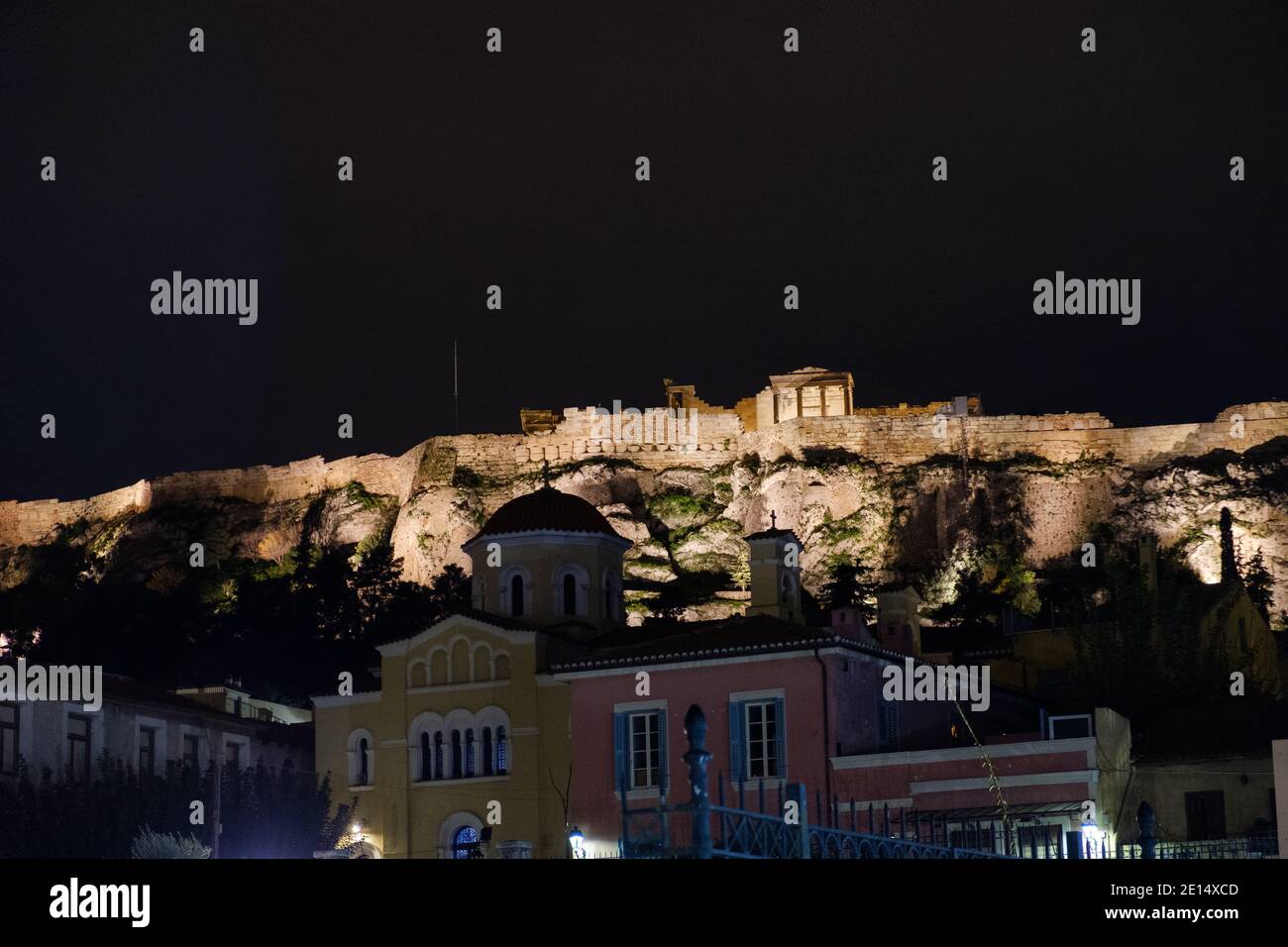 Acropolis night sky hi-res stock photography and images - Alamy