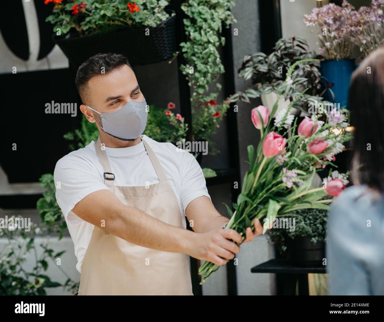 Service flower hi-res stock photography and images - Alamy