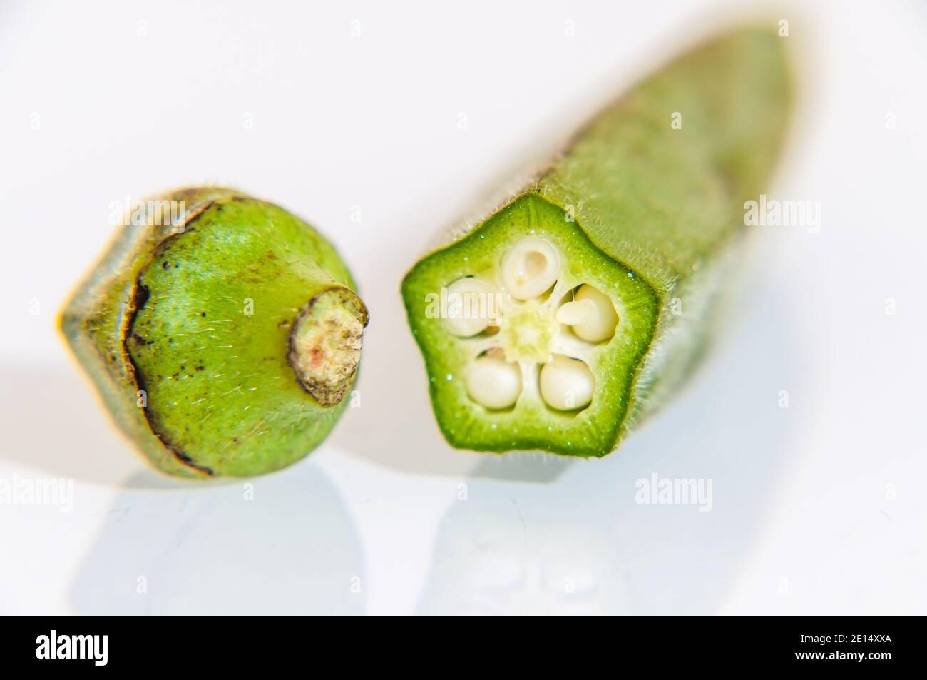 Fresh ochra hi-res stock photography and images - Alamy