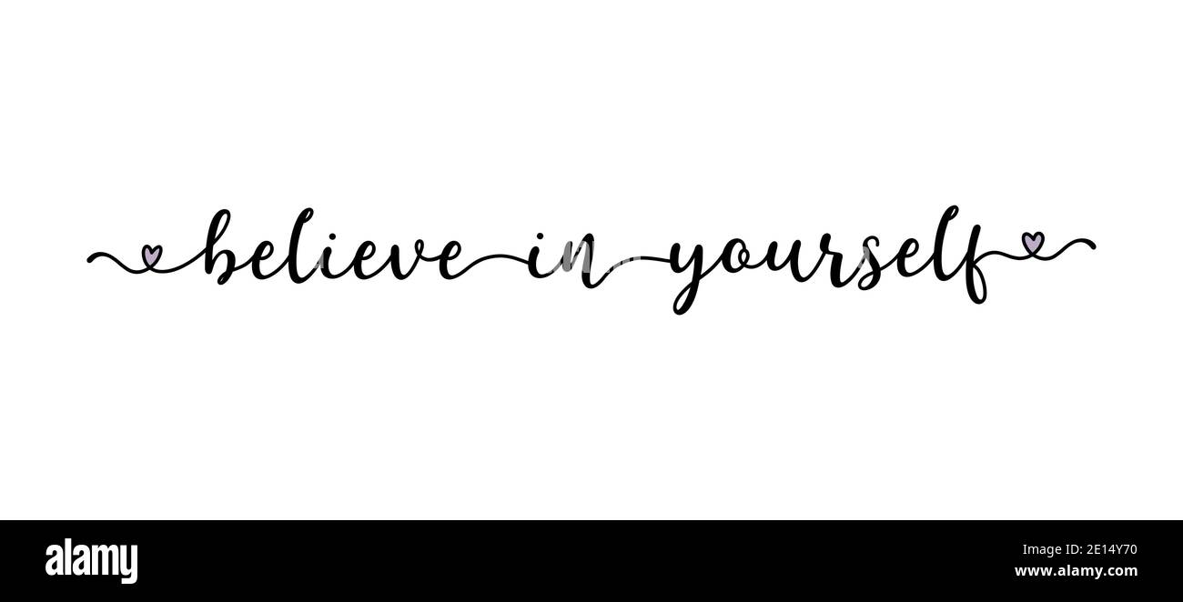 Self love quote Stock Vector Images - Alamy