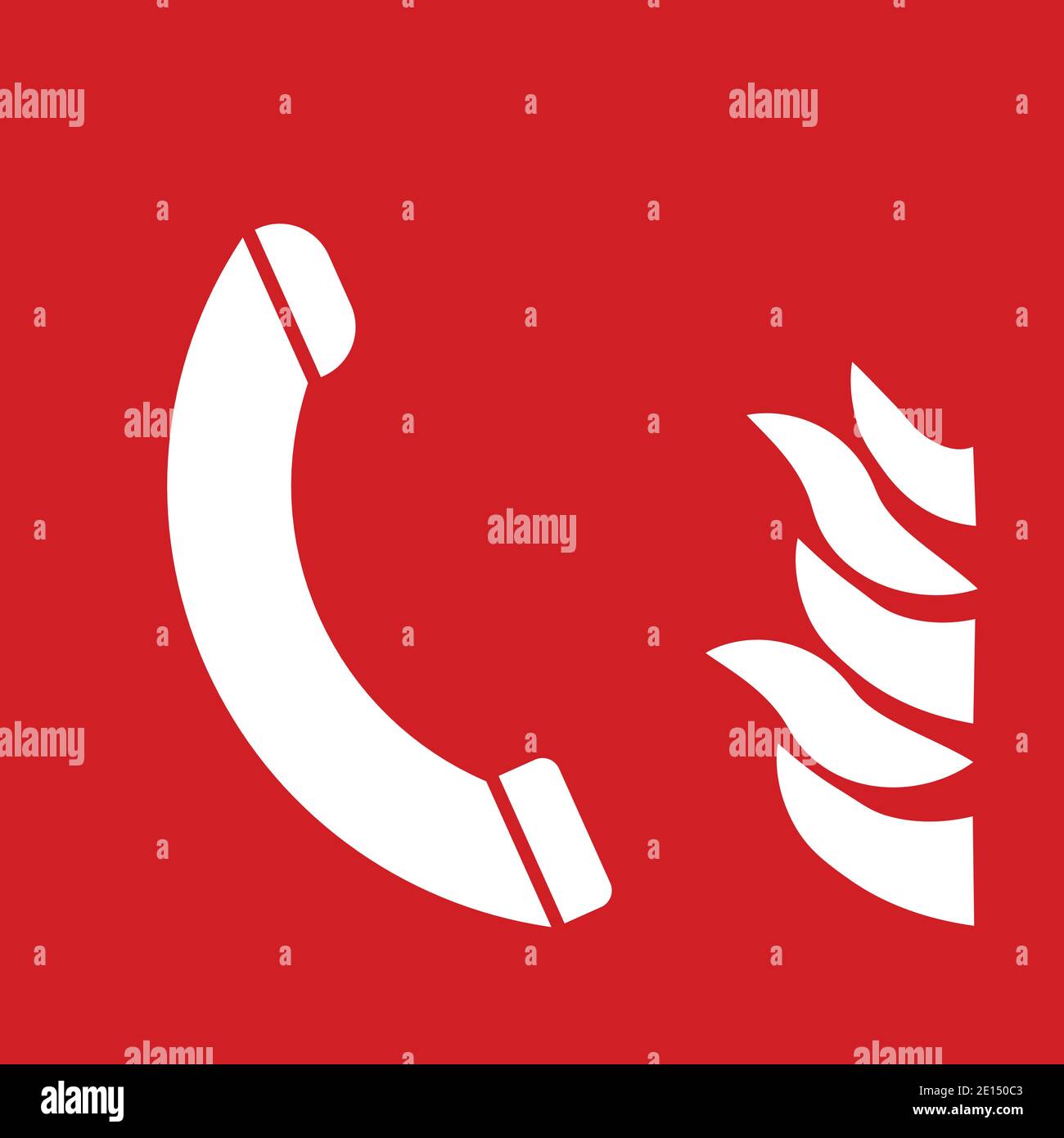 Fire protection telephone symbol sign call Stock Vector Image & Art - Alamy