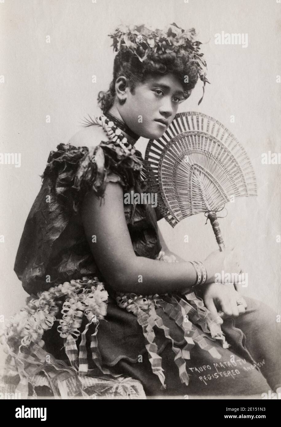 Vintage 19th century photograph - Oceania, Pacific Islands, Western ...