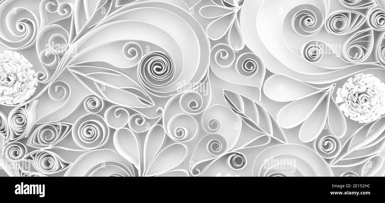 Luxury wrapping paper Black and White Stock Photos & Images - Alamy