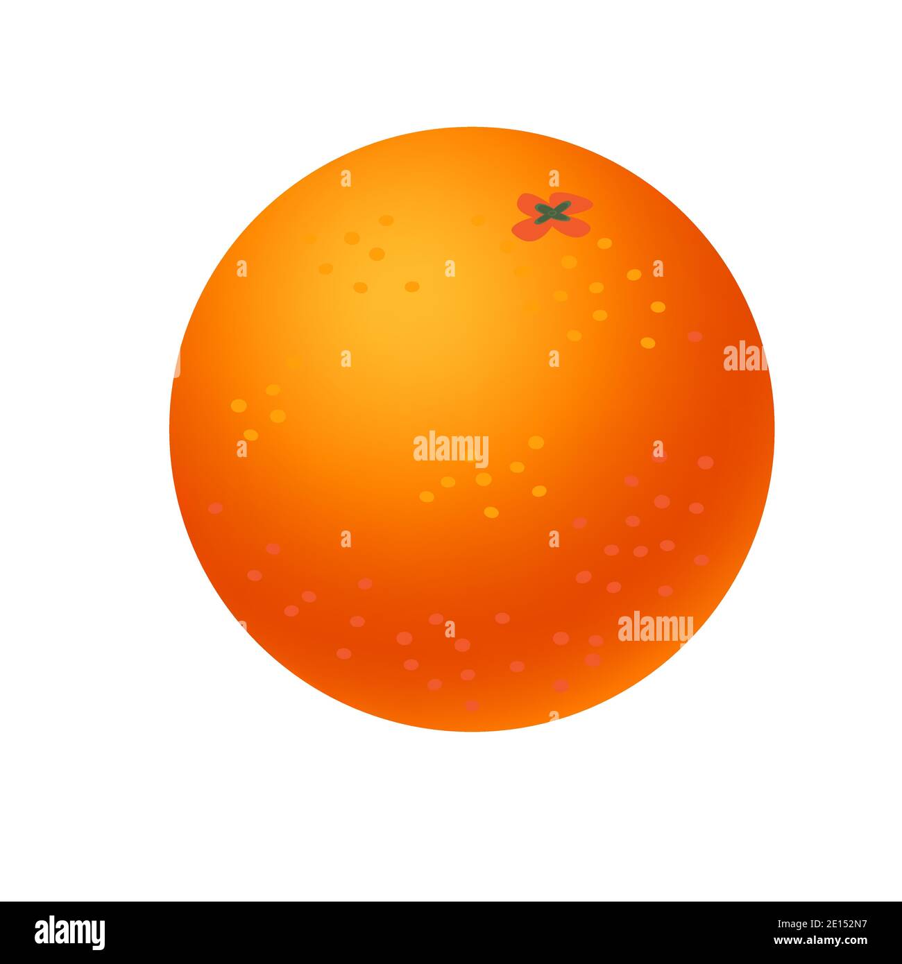 Orange icon cartoon style vector illustration for web Stock Vector ...