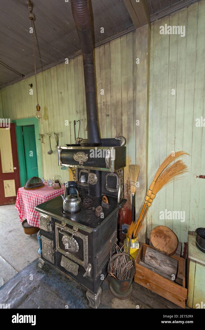 Canada, British Columbia, Cache Creek, Historic Hat Creek Ranch, Hat ...