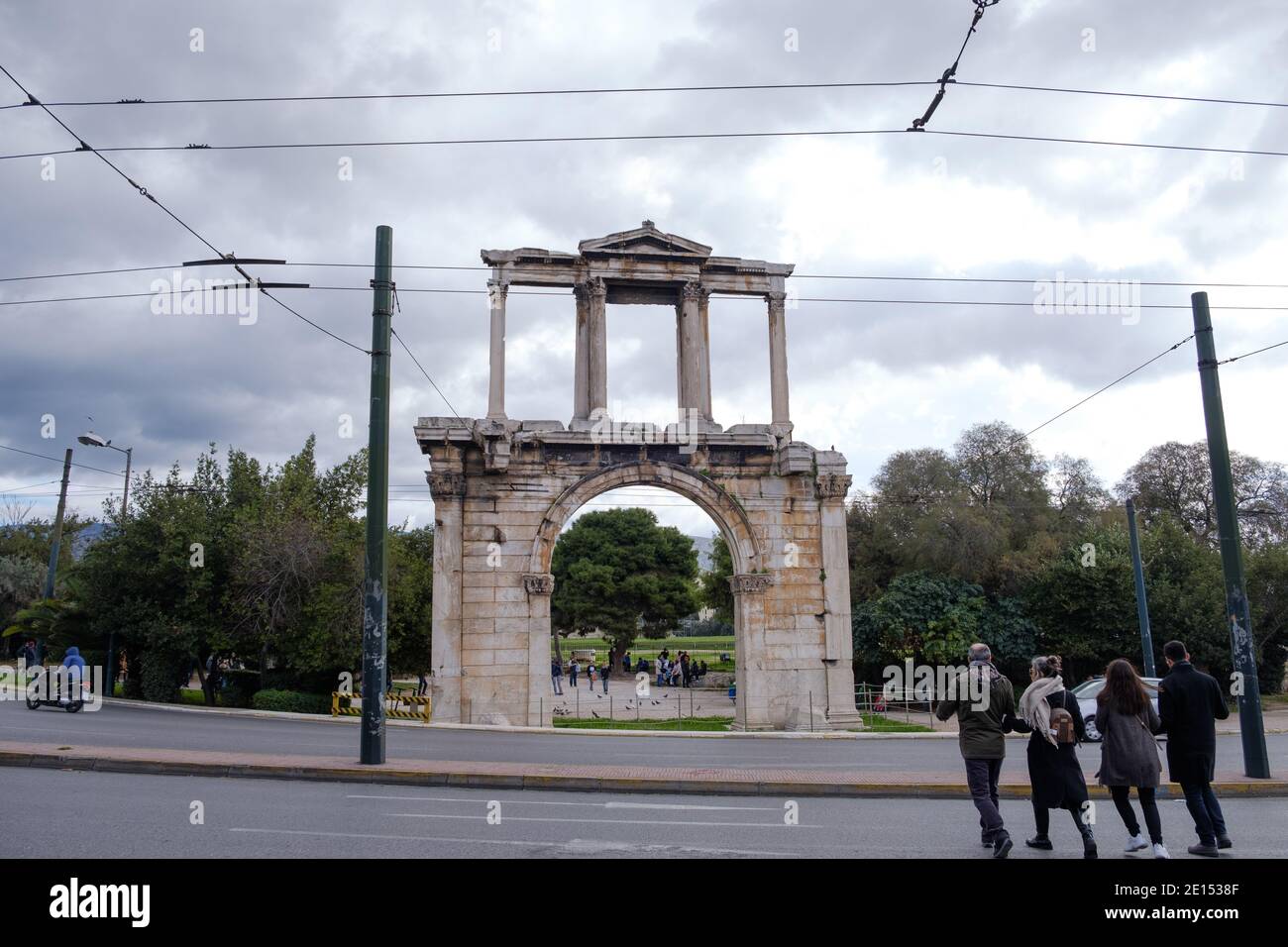 Hadrian arch structure hi-res stock photography and images - Alamy